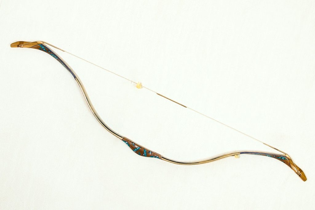 Hand-painted Grozer Turkish biocomposite bow G/100 - Classic Bow ...