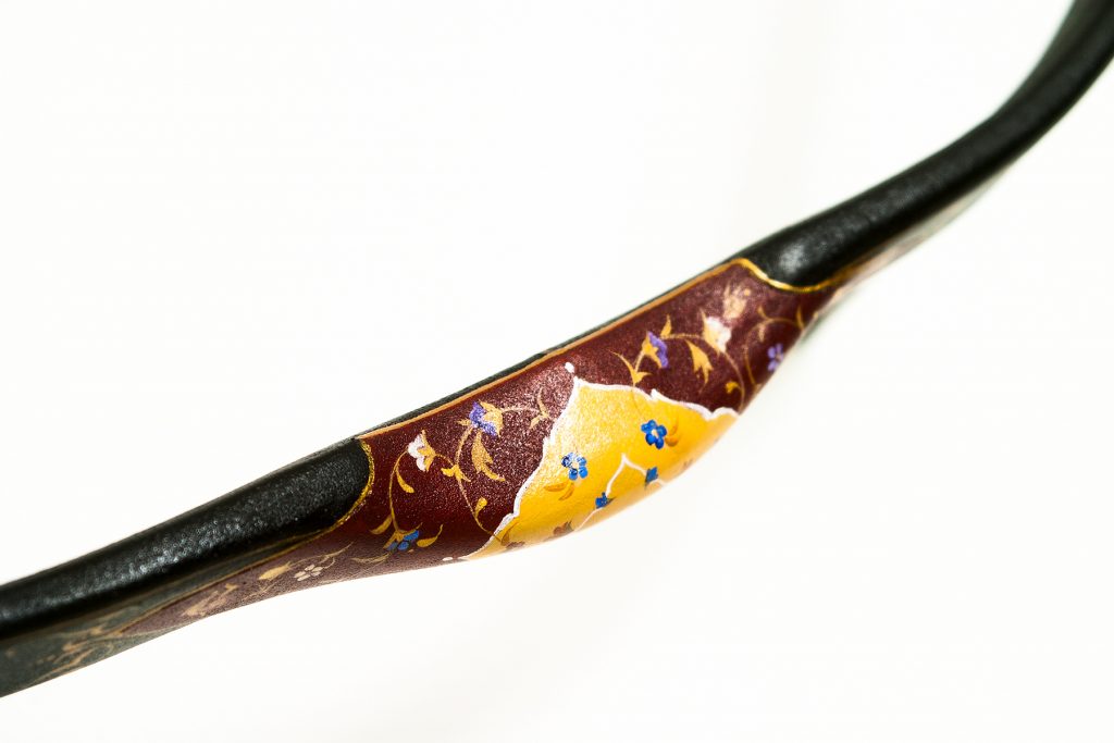 Traditional Turkish hand painted recurve bow G/900 55# - Classic Bow ...